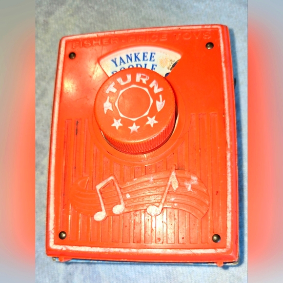 Fisher-Price | Toys | Vintage Fisher Price Wind Up Radio Yankee Doodle ...